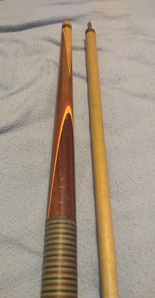 Antique Vintage Unknown Butterfly Splice Two-Piece Pool Billiard Cue | eBay