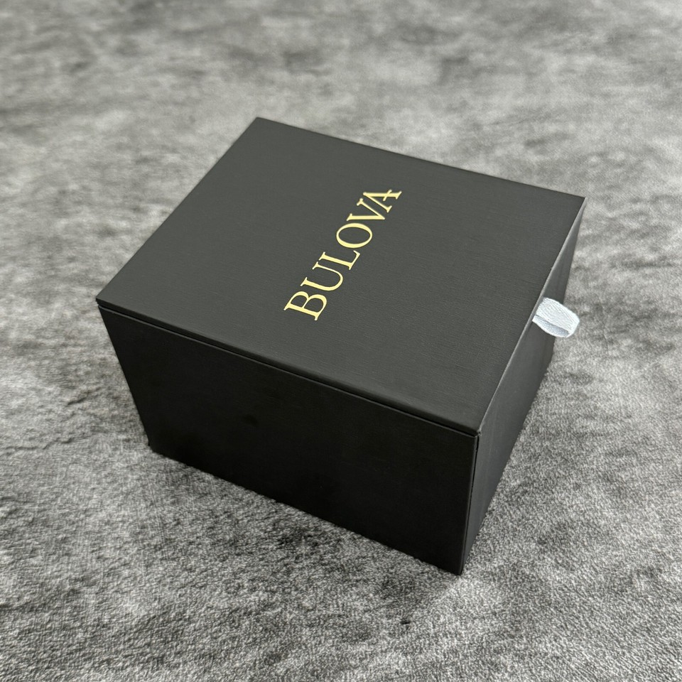 Bulova Men's Wilton Classic White Textured Dial Chronograph Watch ...