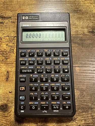 HP Hewlett-Packard 32SII RPN Scientific Calculator w/ Case & Manual | eBay