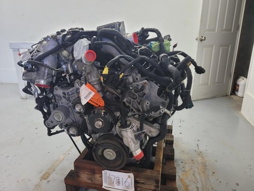 2017-2023 Sierra 3500 6.6L Diesel Engine Assembly VIN Y 8th Digit Opt ...