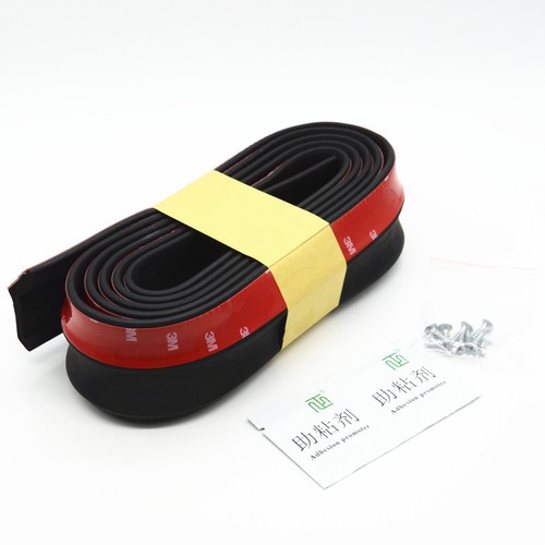 2.5M Car Front Bumper Spoiler Lip Splitter Chin Protector Rubber Pad | eBay