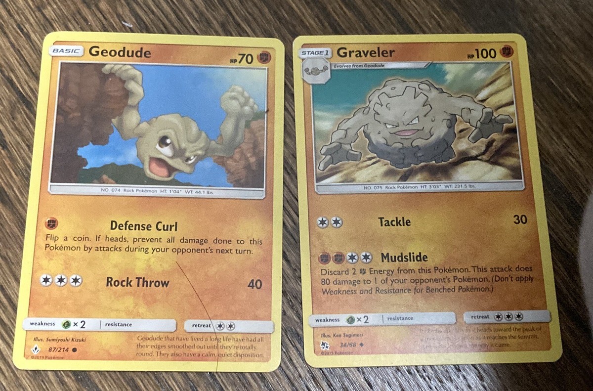 Geodude Evolution Pokemon Go