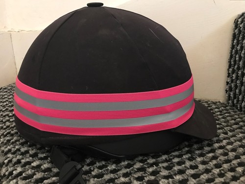 Elasticated Hi Viz Fluorescent Reflective Hat Band/Head Band | eBay ...