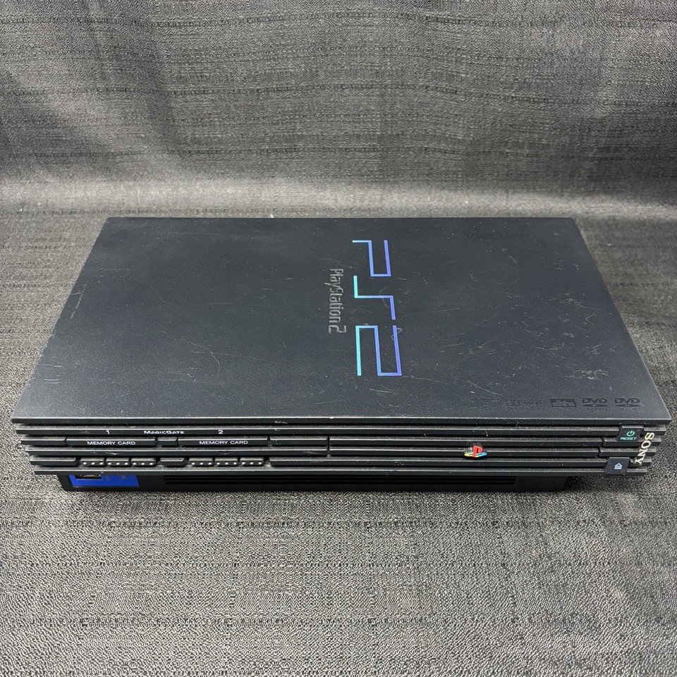 Sony PlayStation 2 PS2 Fat Console For Parts Repair AS IS Does Not Turn ...