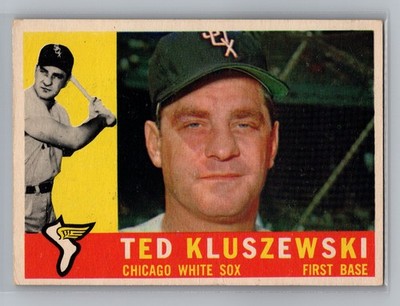 1960 Topps Ted Kluszewski Chicago White Sox #505 12780 | eBay