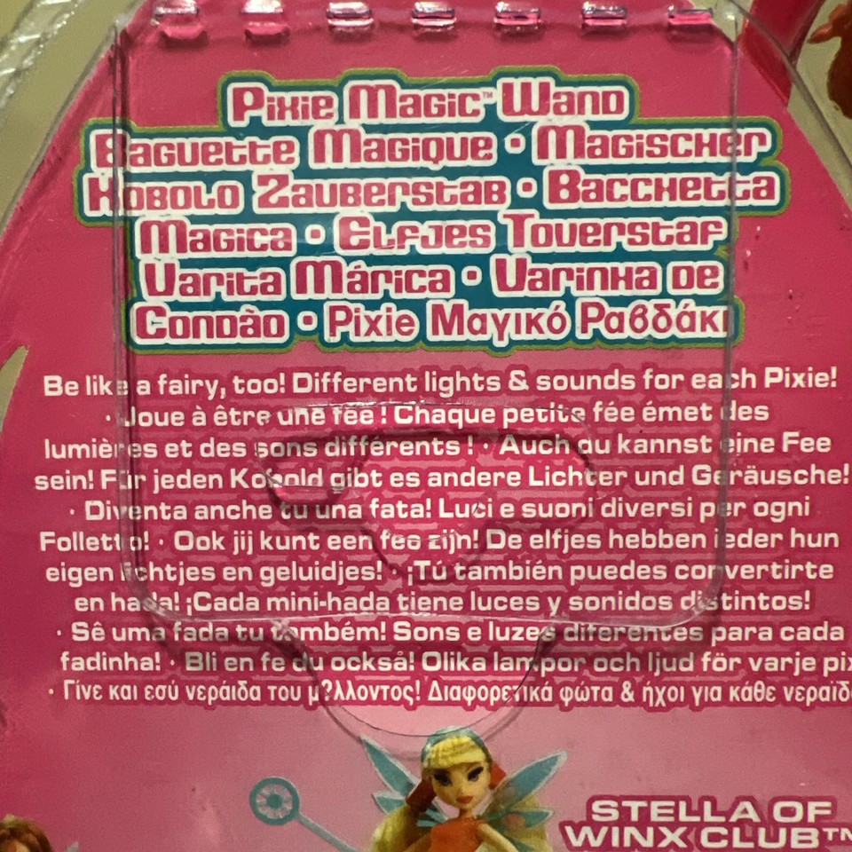 Winx Club Pixies Glim Livy W/ light Up Magic Wand Mattel 2005 H7428 | eBay