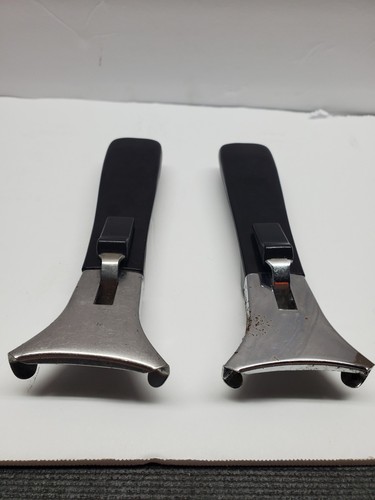 Corning Ware 2 Handles Detachable Lock On Flip Latch Pot Pan Dish Black ...