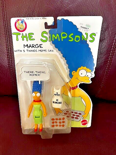 THE SIMPSONS MARGE FIGURE ID RATHER BE BOWLING NEW IN PACKAGE VINTAGE ...