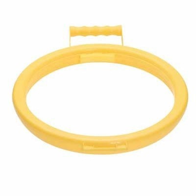 Yellow Handy Hoop Ring Sack Bin Refuse Garbage Bag Holder Plastic Handi ...