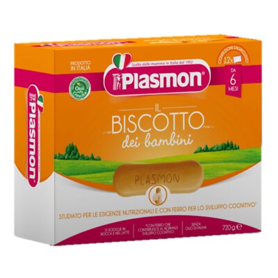 Plasmon Biscotto dei Bambini 720g Baby Food Milk Biscuits Italian ...