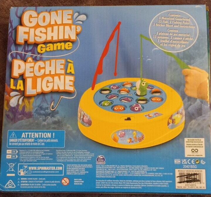 Gone Fishing Board Game For Kids and Families Ages 4+ | eBay