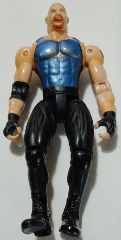 VTG 1999 WCW NWO Marvel Bill Goldberg Wresting figure WWF WWE HOF Blue ...