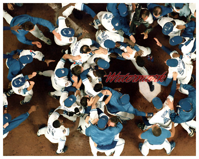 MLB 1993 Toronto Blue Jays Celebrating World Series Win Color 8 X 10 ...
