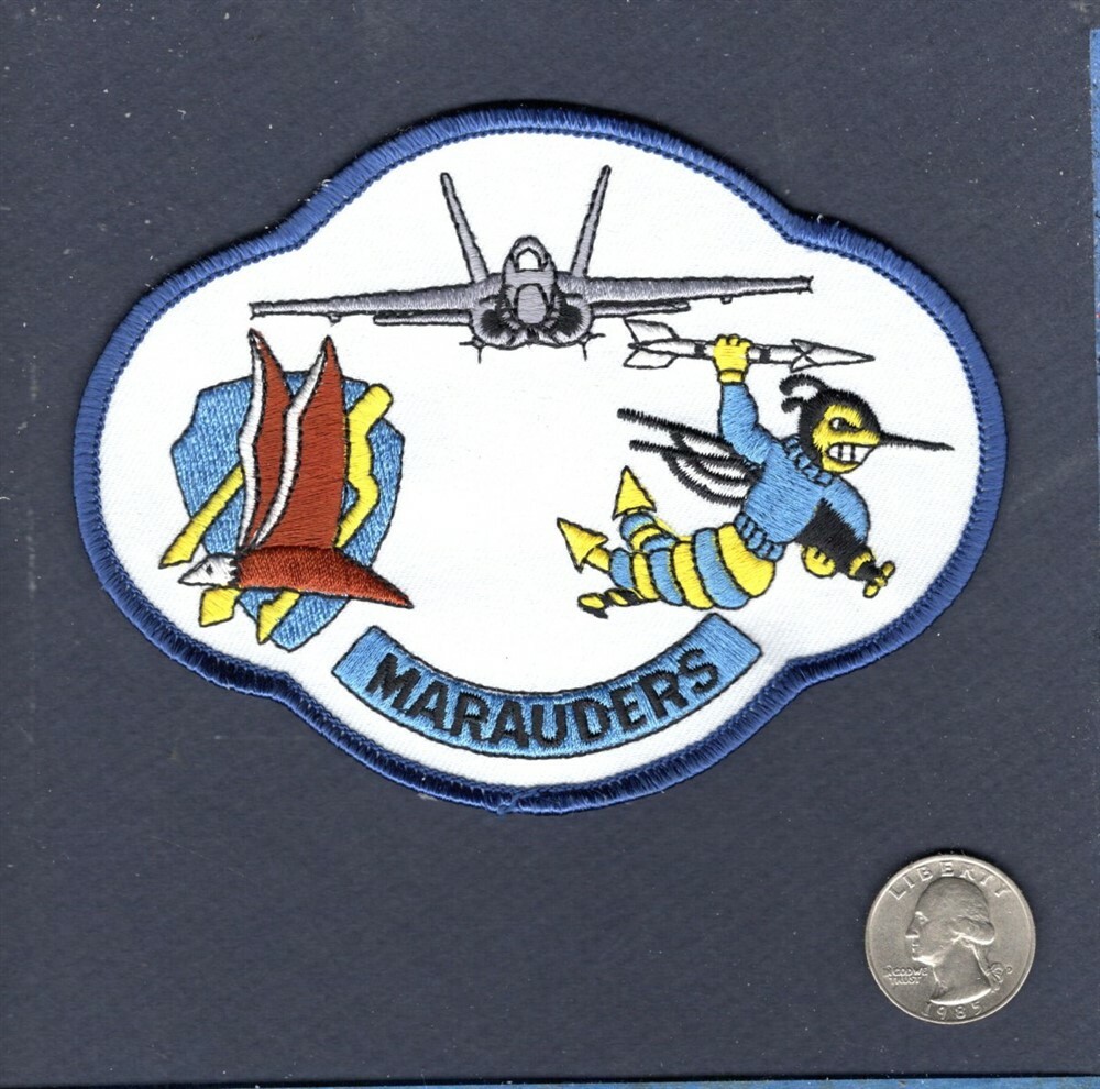 VFA-82 Marauders Marine F-18 Frelon Strike Fighter Escadron Avion Patch ...