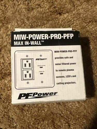 Panamax MIW Power Pro PFP In-Wall Power Management | eBay