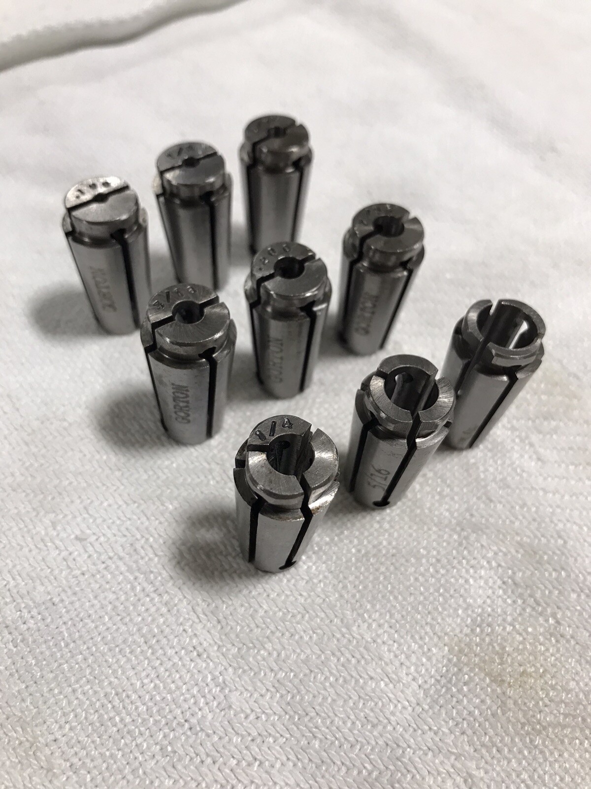 Lars Gorton Pantograph Engraving Machine Collets 3-X, 3-Z, P2-2, P2-3 ...