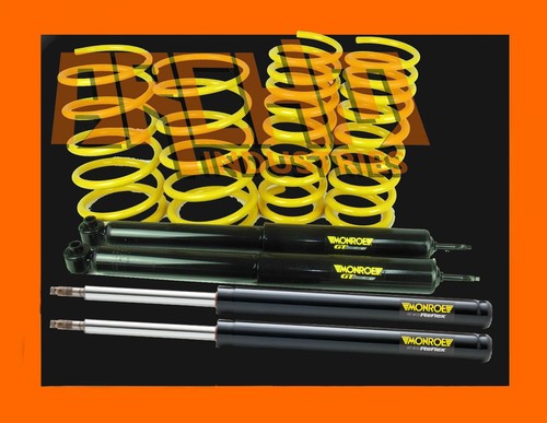 30mm LOW KING SPRINGS & MONROE-MATIC SHOCKS FOR VB COMMODORE V8 WAGON ...