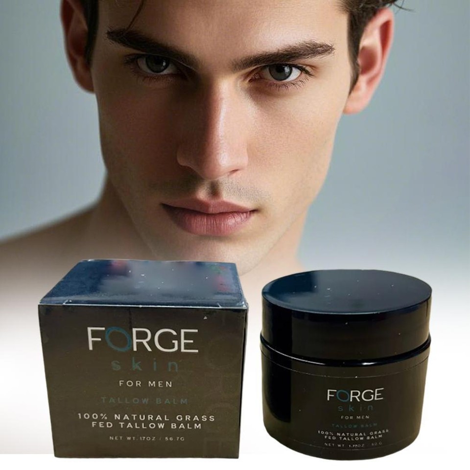 Forge Skin AUTHENTIC Men’s Face Cream Tallow Balm Sealed Wrinkle ...