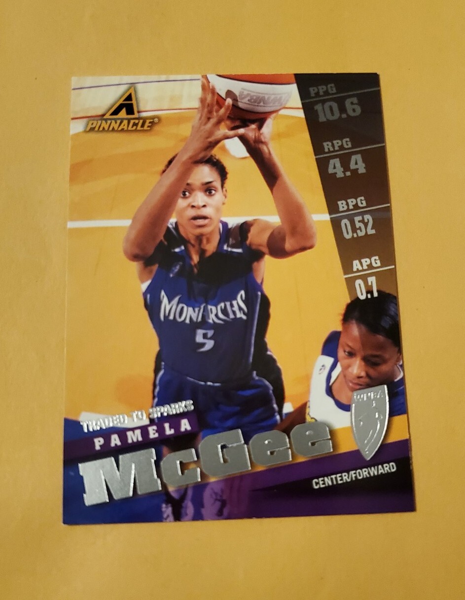 1998 Pinnacle WNBA Pamela McGee #47 | eBay
