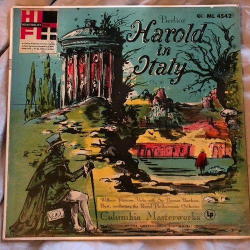 Berlioz~Harold In Italy~Beecham~Royal Philharmonic~1952 Columbia ...