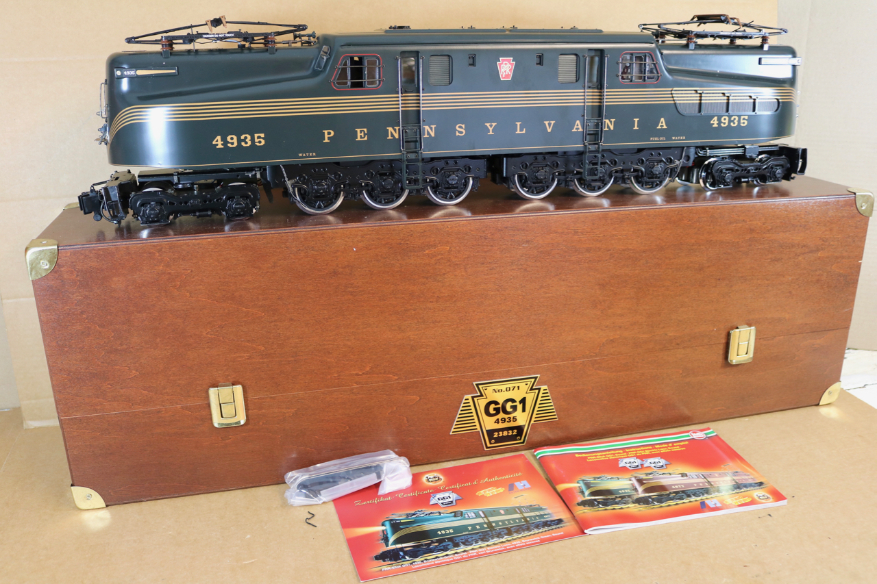 ASTER LGB 23832 DIGITAL 071 PENNSYLVANIA PRR GG1 4-6-6-4 LOCO 4935 MINT ...