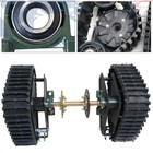 Go Kart ATV Snow Sand Tracks Snowmobile 23.6" 600mm Rear Axle Track ...