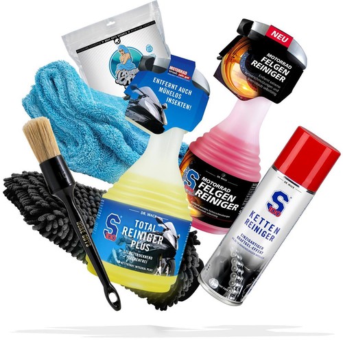 Motorrad Felgen Reinigungs Set Dr. Wack S100 Total Reiniger Plus+ S100 ...