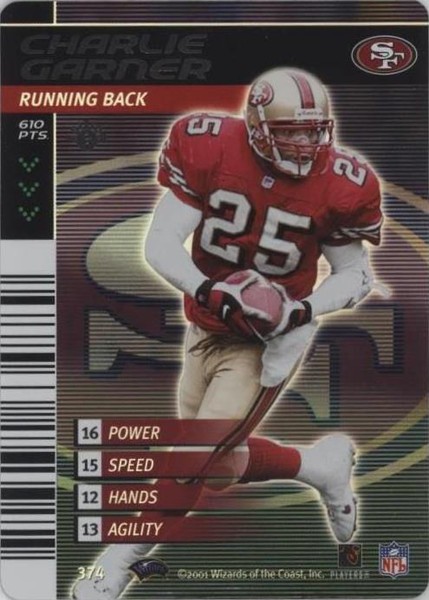2001-02 NFL Showdown 1st Edition - #374 Charlie Garner for sale online ...