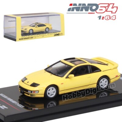 INNO64 - Nissan Fairlady Z (Z32) Yellow Pearlglow with extra wheels ...