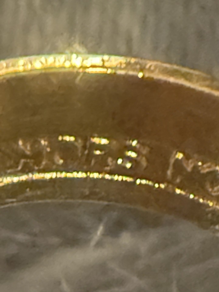 Vintage 10K Gold Masonic Scottish Rite 14th Degree Ring – Yod Triangle ...