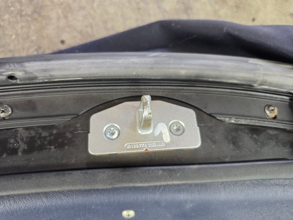 Convertible Soft Top Roof Blue Assembly Mercedes R129 Sl320 Sl500 oem ...