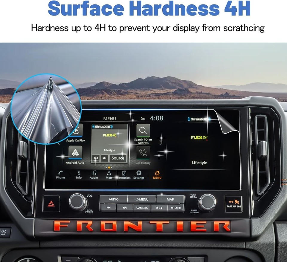 2 PCS for 2025 2026 Nissan Frontier Screen Protector for 2025 2026 ...