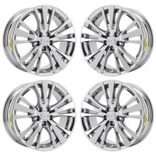 19" LEXUS RX350 PVD BRIGHT CHROME-C WHEELS RIMS FACTORY OEM 74254 2010 ...