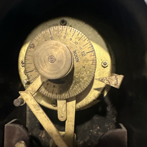 Old Tork Clock No 115 Coffin Style Electric Mechanical Timer Switch ...