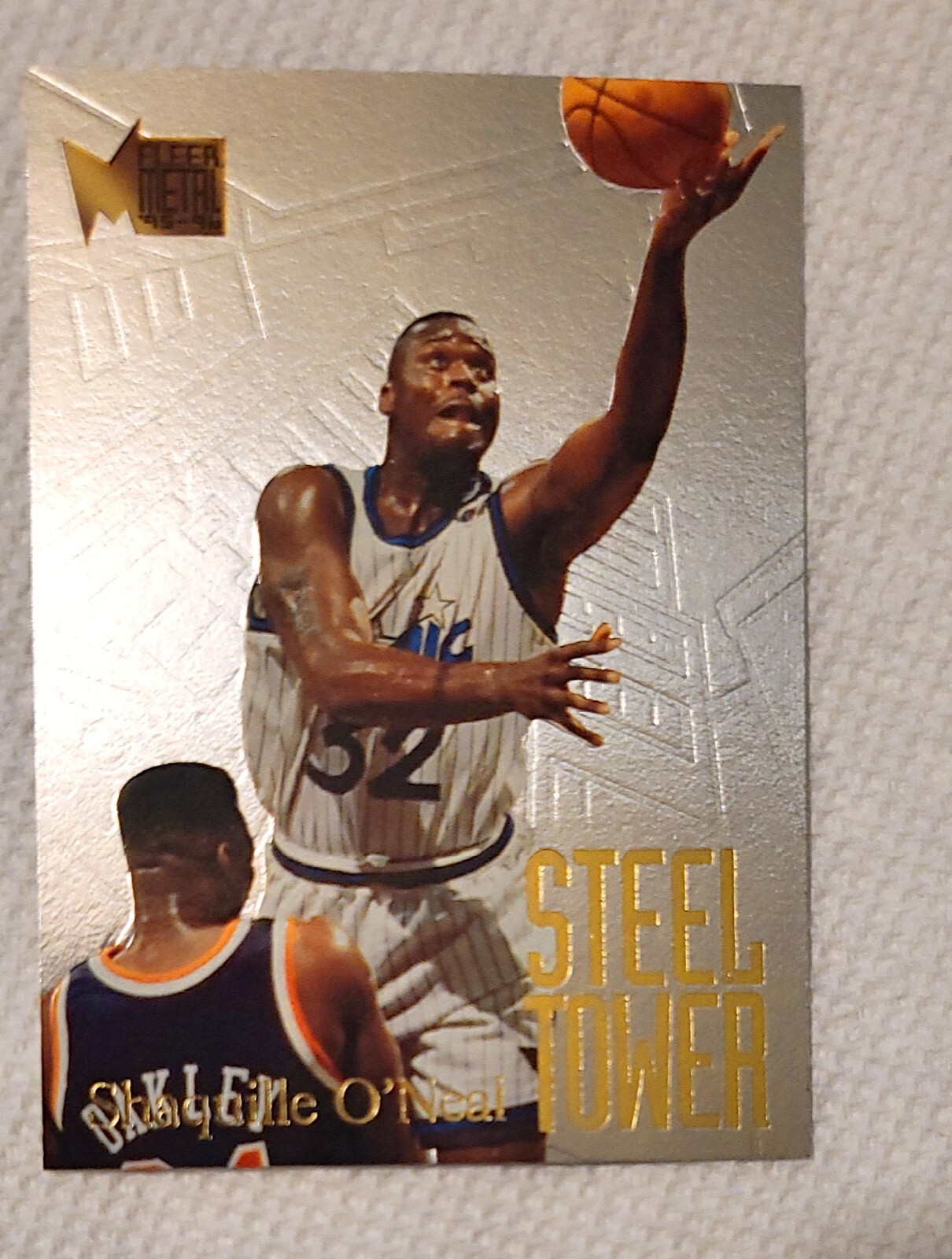 1995-96 Fleer METAL UNIVERSE Shaquille O'Neal STEEL POWER #7 MINT‼️1 ...