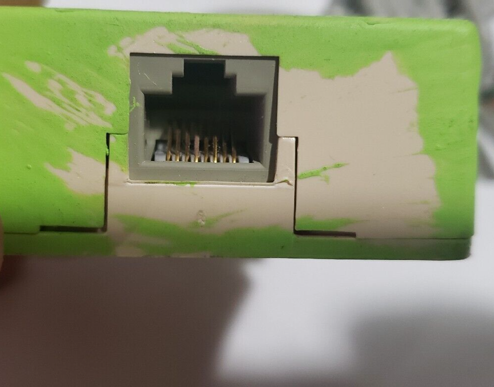 Suttle 625A28K-2-52 Ivory Simplex 8 Pin RJ48X Ethernet RJ45 Baseboard ...