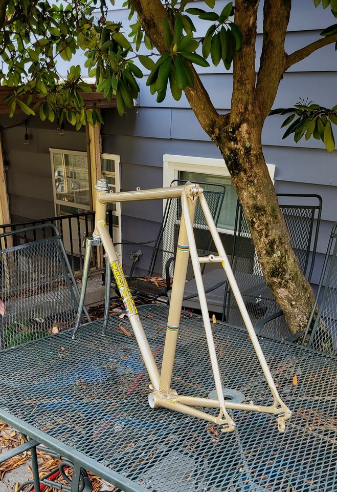 VINTAGE MASI GRAN CRITERIUM LUGGED STEEL BIKE FRAME SET - 54CM Restored ...