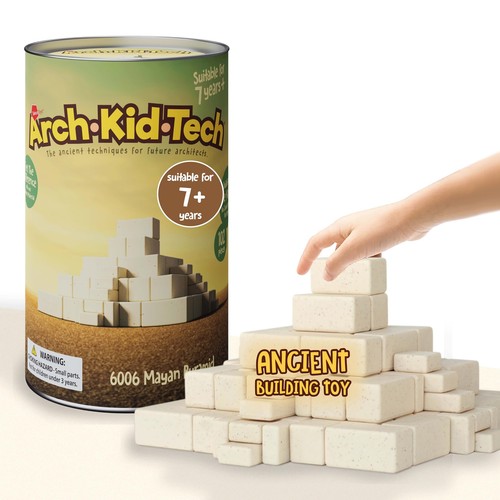 Taksa Toys Arch-Kid-Tech Ancient Mayan Pyramid Architecture STEM ...