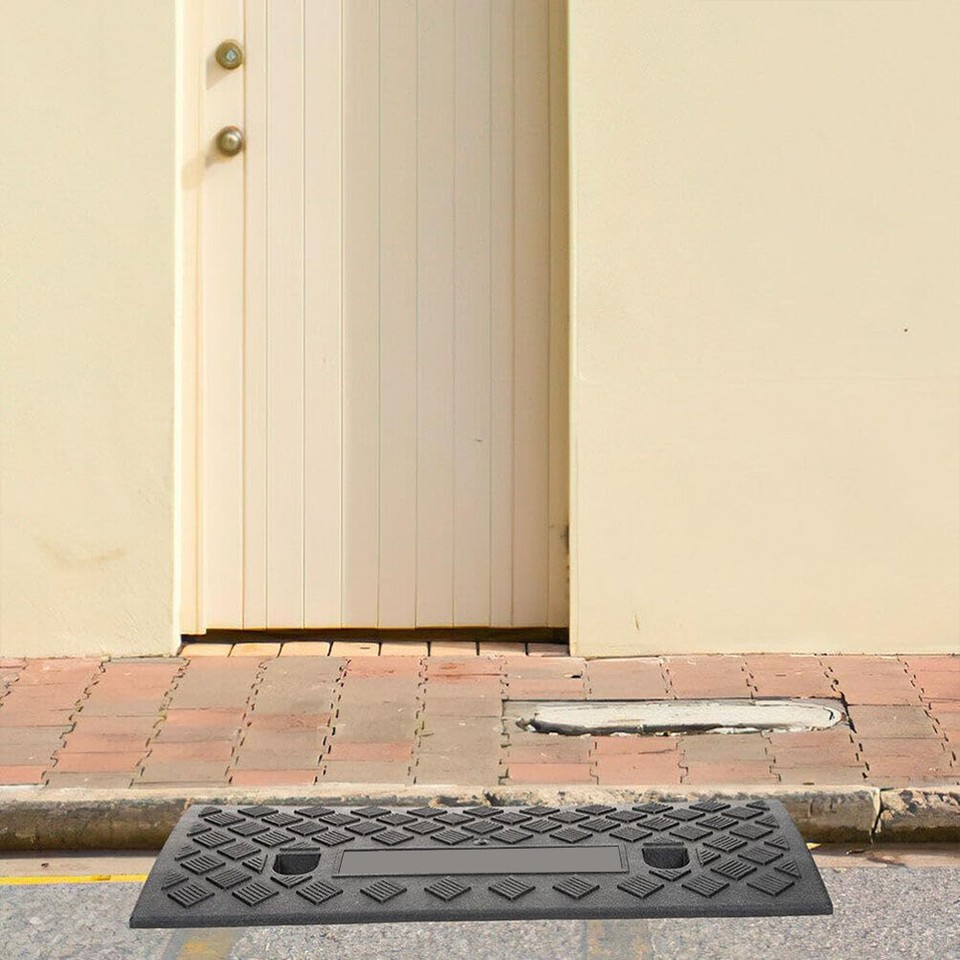 1/2PCS Curb Ramp Vehicle Slope Kerb Garage Ramps Car Wheelchair ...