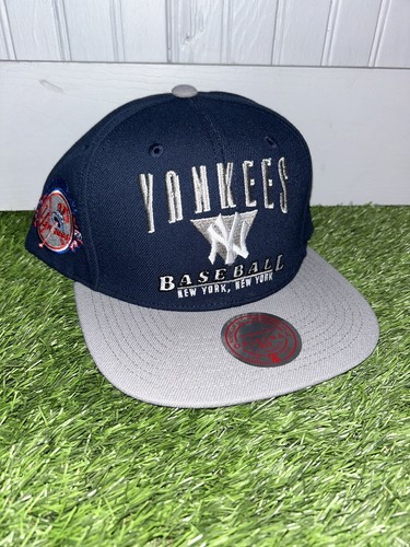 MITCHELL&NESS MENS NEW YORK YANKEES SNAPBACK HAT NEW OSFM 100TH ...