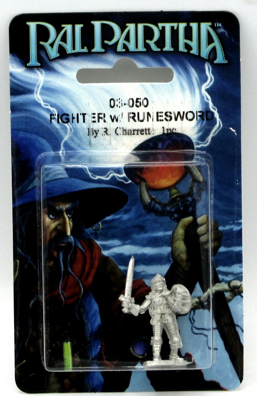 Ral Partha 03-050 Fighter with Runesword (Player Character) Warrior in ...