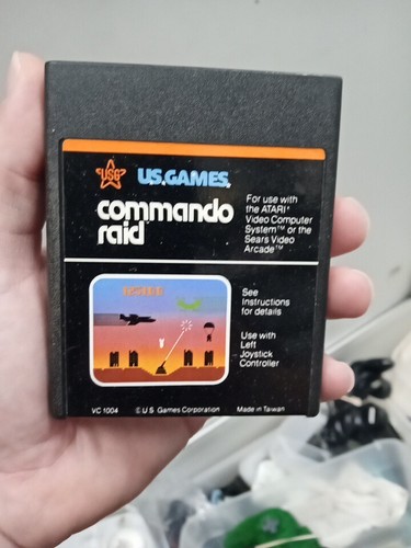Atari 2600 Commando Raid Video Game Cartridge Only | eBay
