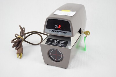 Rapidprint AR-E Time Recorder Stamp Till end of 2024 Out of Date | eBay
