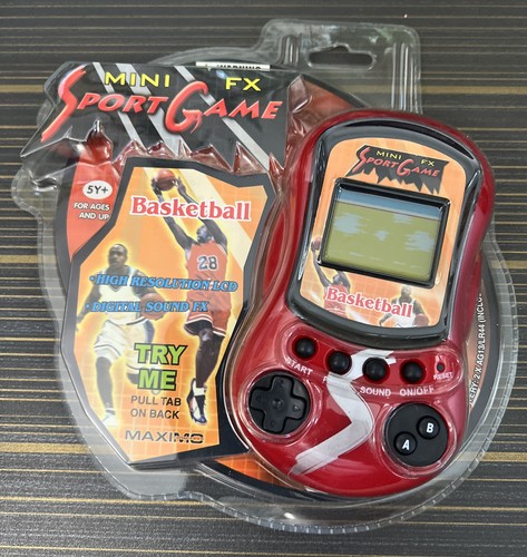 Handheld - Mini FX Sport Game Basketball Red - New | eBay