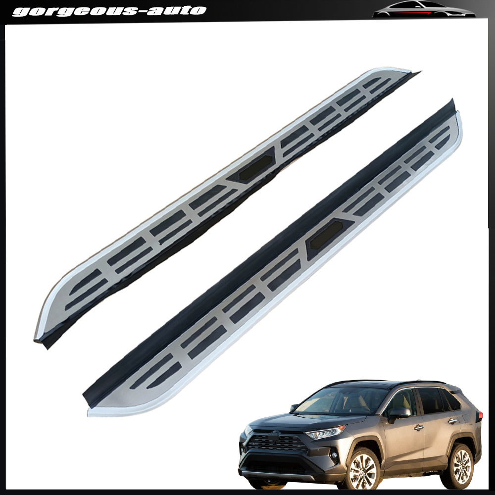 Running Boards Side Steps Pedal Nerf Bar Fits for RAV4 RAV 4 RAV-4 2019 ...
