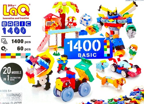 LaQ Basic 1400 Building Blocks Set 1400pcs MADE IN JAPAN | eBay