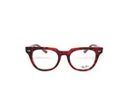 Ray Ban Meteor 5377 5911 50 Transparent Red On Havana Eyeglasses Rayban ...