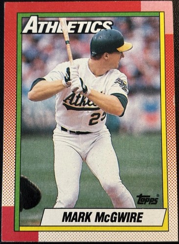 1990 Topps Mark McGwire #690 Oakland Athletics Card! A5 | eBay