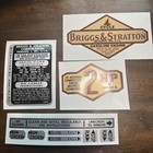 Briggs & Stratton decals for Early 2-hp Engines 61302 Set of 7 | eBay