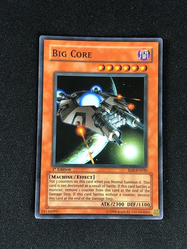 YUGIOH BIG CORE RDS-EN030 1ST SUPER HP/CREASES | eBay